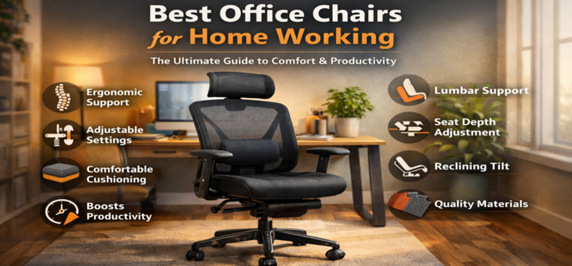 Best Office Chairs for Home Working | Roobai.com